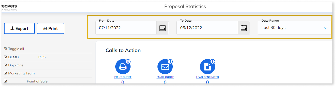 3 Proposal Statistics Codeweavers Help Desk 9715